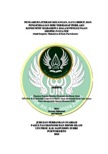 Pengaruh Literasi Keuangan, Gaya Hidup, dan Pengendalian Diri terhadap Perilaku Konsumtif ...